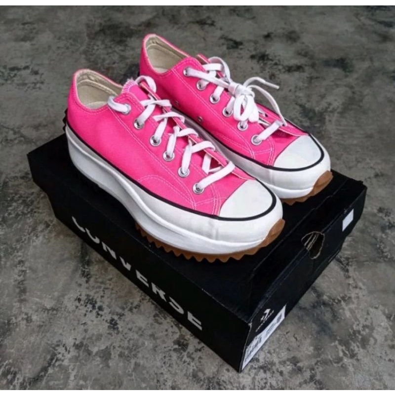 Jual CONVERSE RUN STAR HIKE LUGGED LOW HYPER PINK GUM ORIGINAL RESMI ...