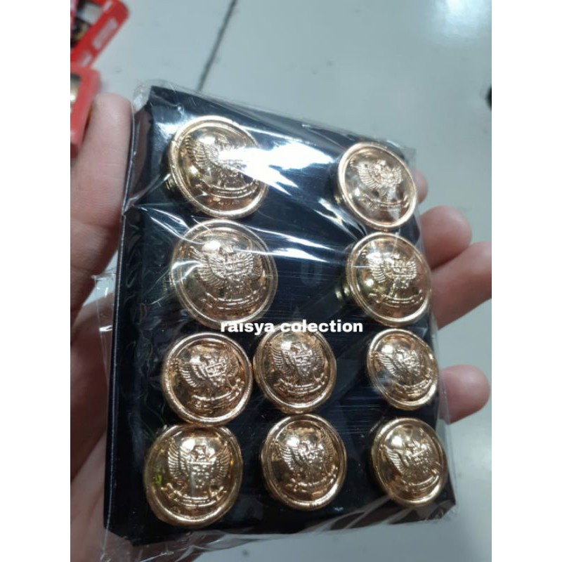 Jual kancing jas pdu garuda emas / kancing garuda emas | Shopee Indonesia