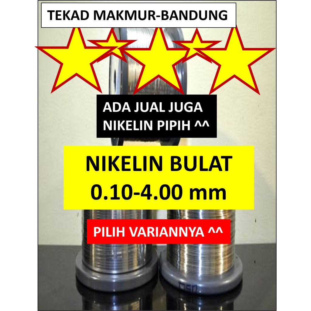 Jual Kawat Pemanas Niklin Bulat - Meteran - Nikrom Nikelin Nichrome ...
