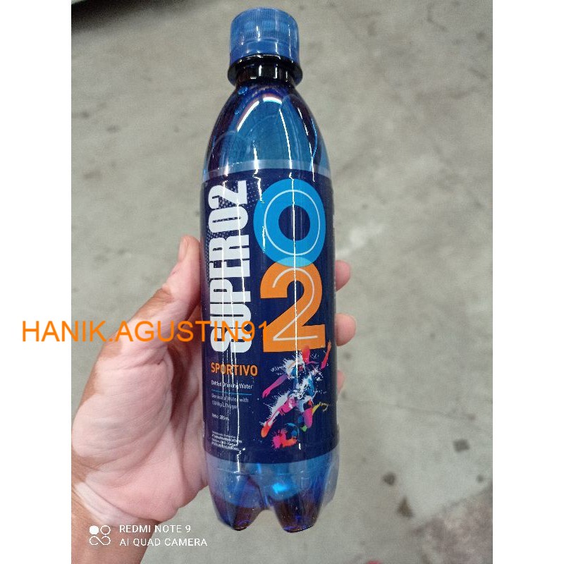 Jual Super O2 Sport Water Sportivo 385ml - Minuman Olahraga / Air ...