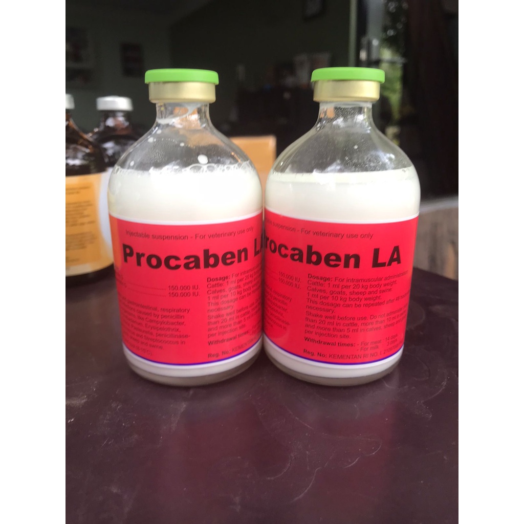 Jual Procabean LA | Obat Hewan Injeksi | Shopee Indonesia