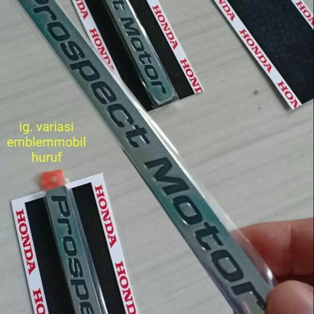 Jual Emblem logo HONDA PROSPECT Motor | Shopee Indonesia