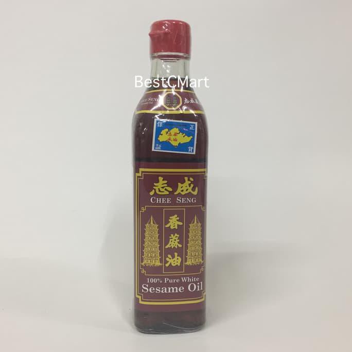 Jual CHEE SENG 100% PURE WHITE SESAME OIL 375 ML ( MINYAK WIJEN ...