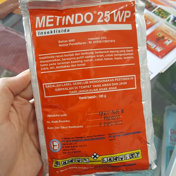 Jual Nusantara tani - Metindo 25WP 100gr Insektisida / Ovisida Pencegah ...
