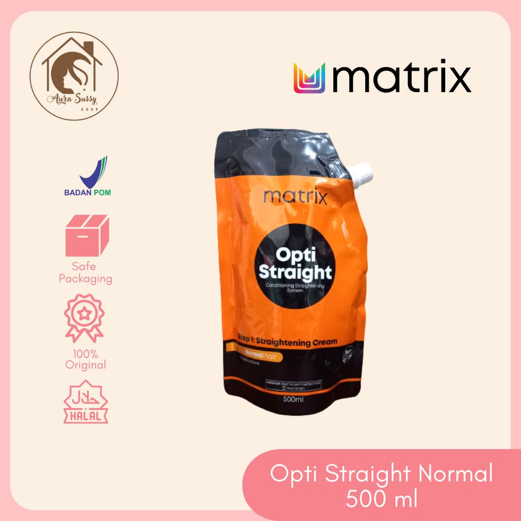 Jual MATRIX OPTISTRAIGHT Pelurus Rambut Step 1 kemasan 500 ml | Shopee ...