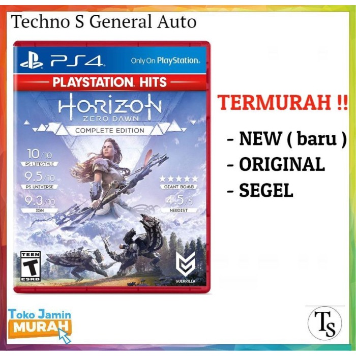Jual PS4 HORIZON ZERO DAWN COMPLETE EDITION - KASET BD HORIZON DAWN PS ...