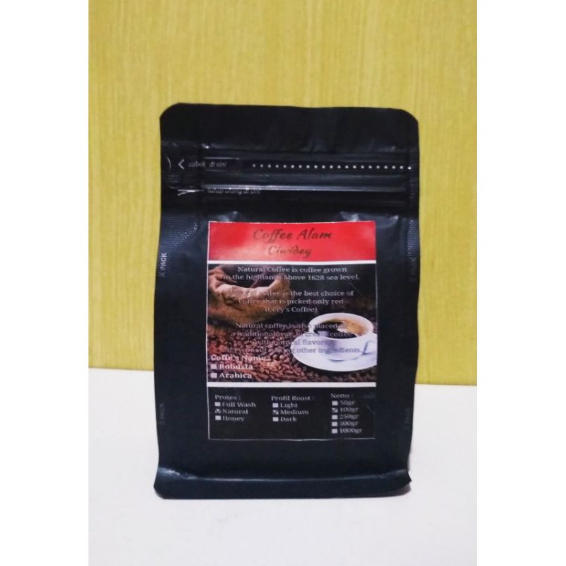Jual Kopi Alam Ciwidey (Arabica Natural) | Shopee Indonesia