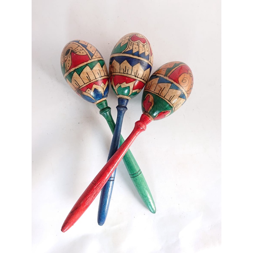Jual Deffamart Mainan Anak Maracas Marakas Jumbo Lombok Alat Musik ...