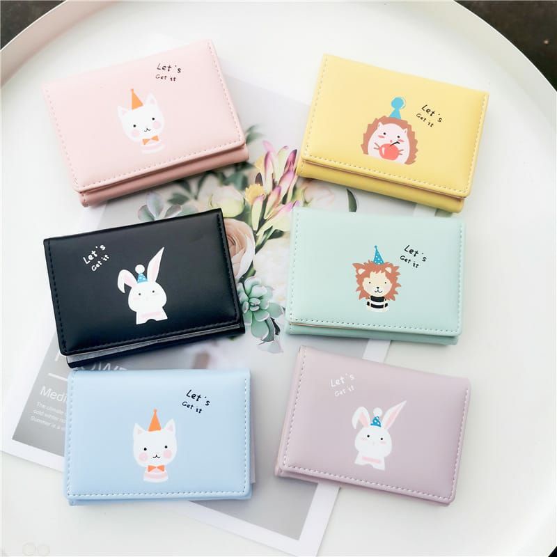 Jual Dompet wanita kecil Dompet kartu & uang Dompet wanita mini korea ...