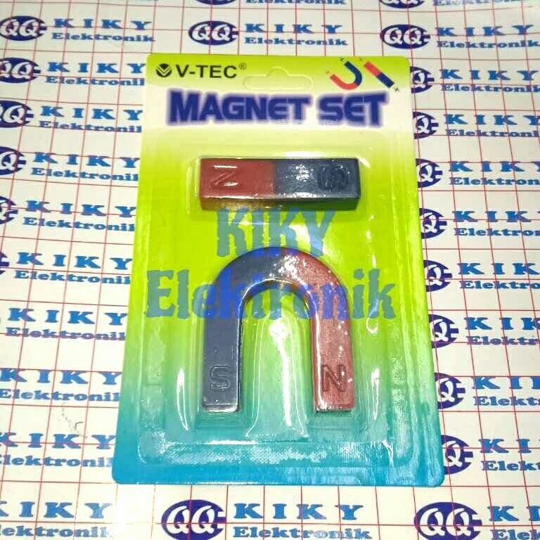Jual magnet set 2in1 besar untuk prakarya sekolah bentuk batang I n U ...