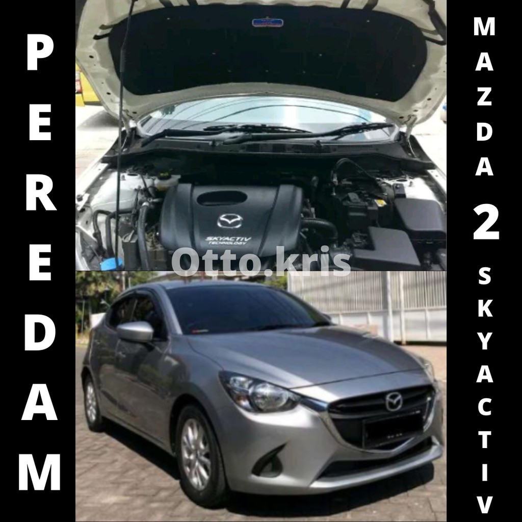 Jual Peredam Kap Mesin Mazda 2 SkyActiv vtech (Eksklusif) | Shopee ...