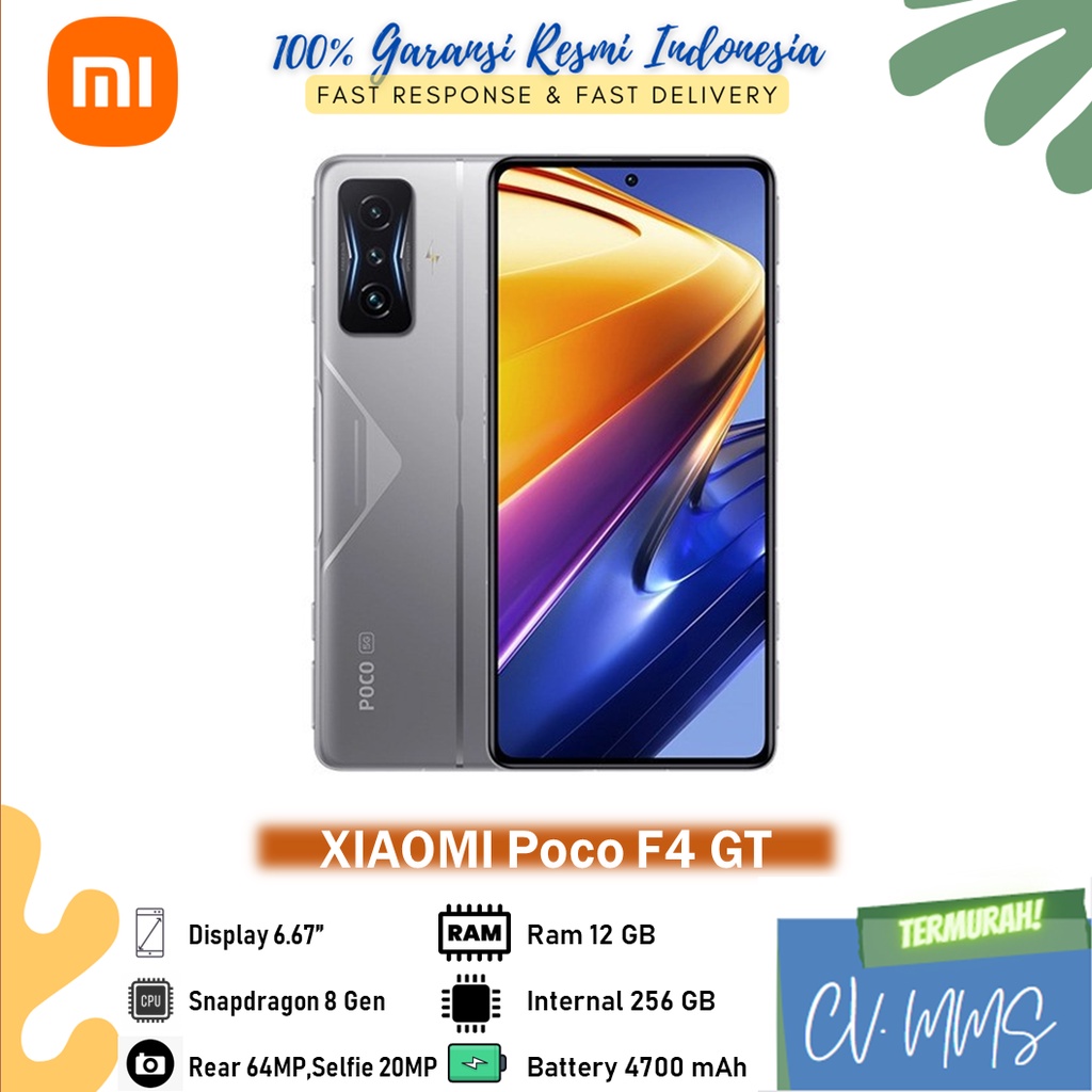 Jual Xiaomi Poco F4 GT 12/256GB Garansi Resmi BNIB NO REPACK | Shopee ...