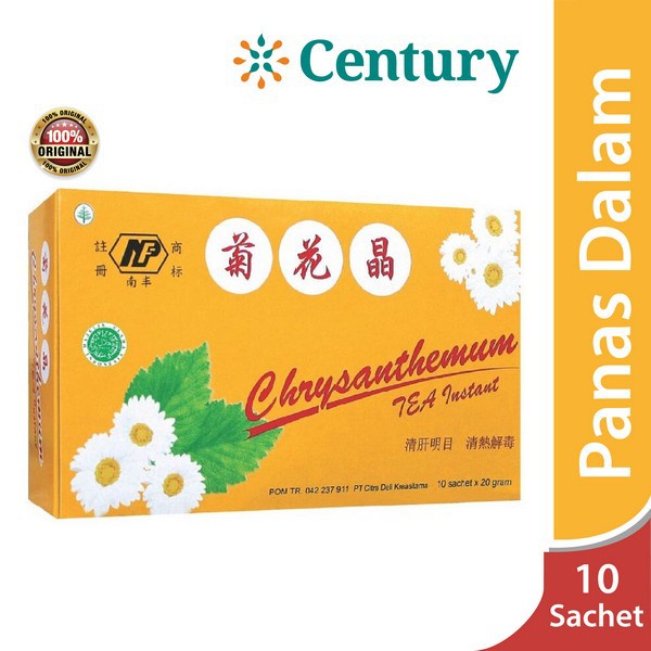 Jual Chrysanthemum Tea Box isi 10 Sachet / Panas Dalam / Teh Instan ...