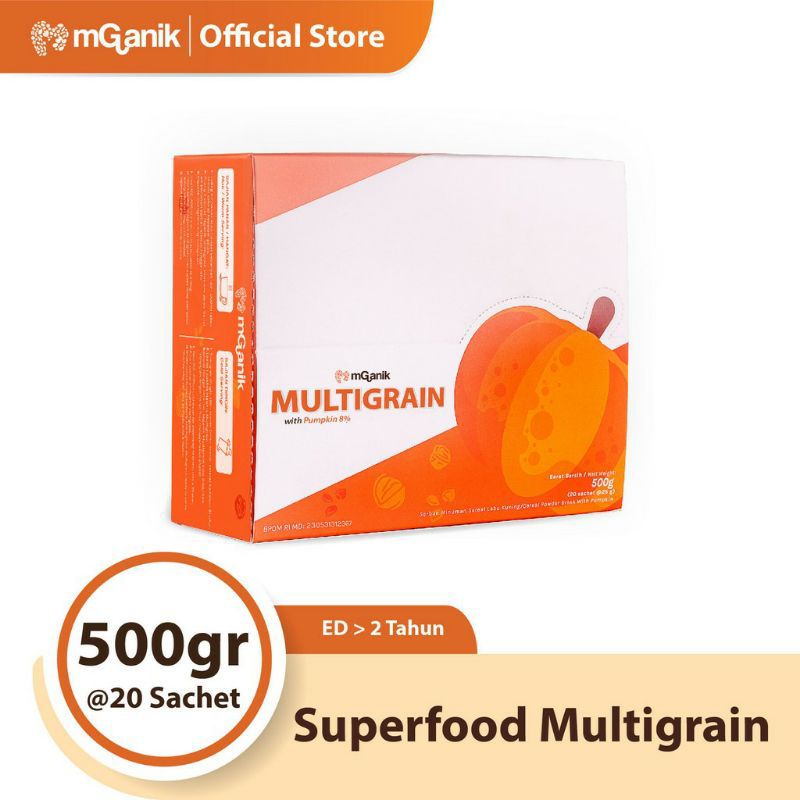 Jual mGanik Multigrain 500 gram - isi 20 Sachet | Shopee Indonesia