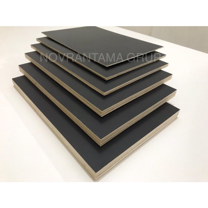 Jual Multiplek / Triplek melamin hitam doff 3mm 120x70 cm melaminto ...