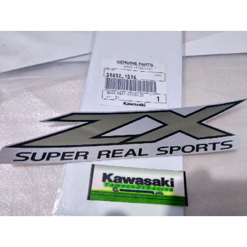 Jual 1 BUAH STRIPING STICKER NINJA RR OLD ZX SILVER ORIGINAL | Shopee ...