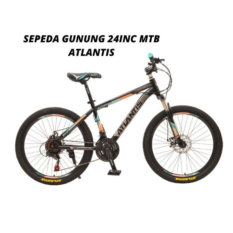 Jual Sepeda Gunung MTB Atlantis AT 69 L RS Pro 24 Inch | Shopee Indonesia