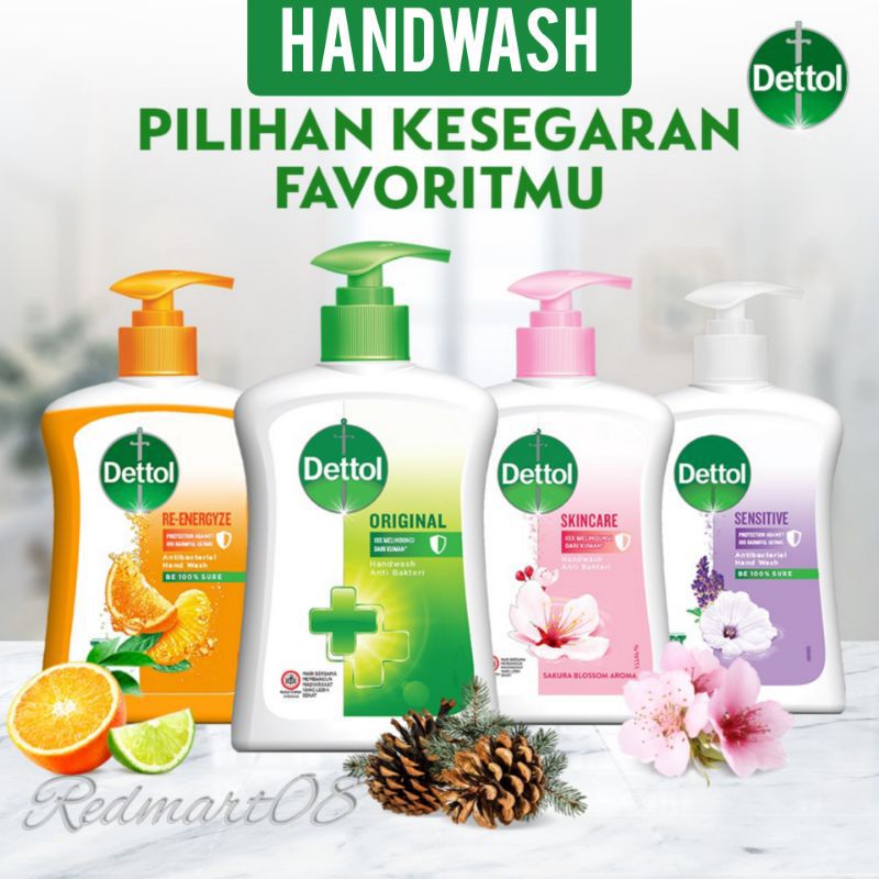 Jual sabun cuci tangan hand wash Dettol Botol Pump 245ml | Shopee Indonesia