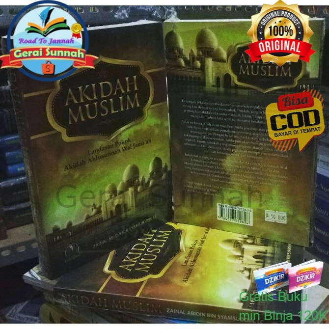 Jual Buku Akidah Muslim (Soft Cover) - Ustadz Zainal Abidin bin ...