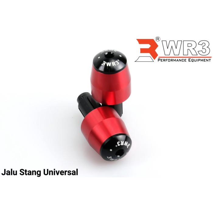 Jual JALU STANG WR3 RED (BAR END) | Shopee Indonesia