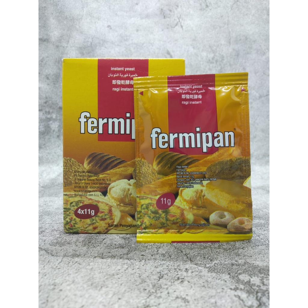 Jual Fermipan Sachet Ragi Pengembang 11gr | Shopee Indonesia