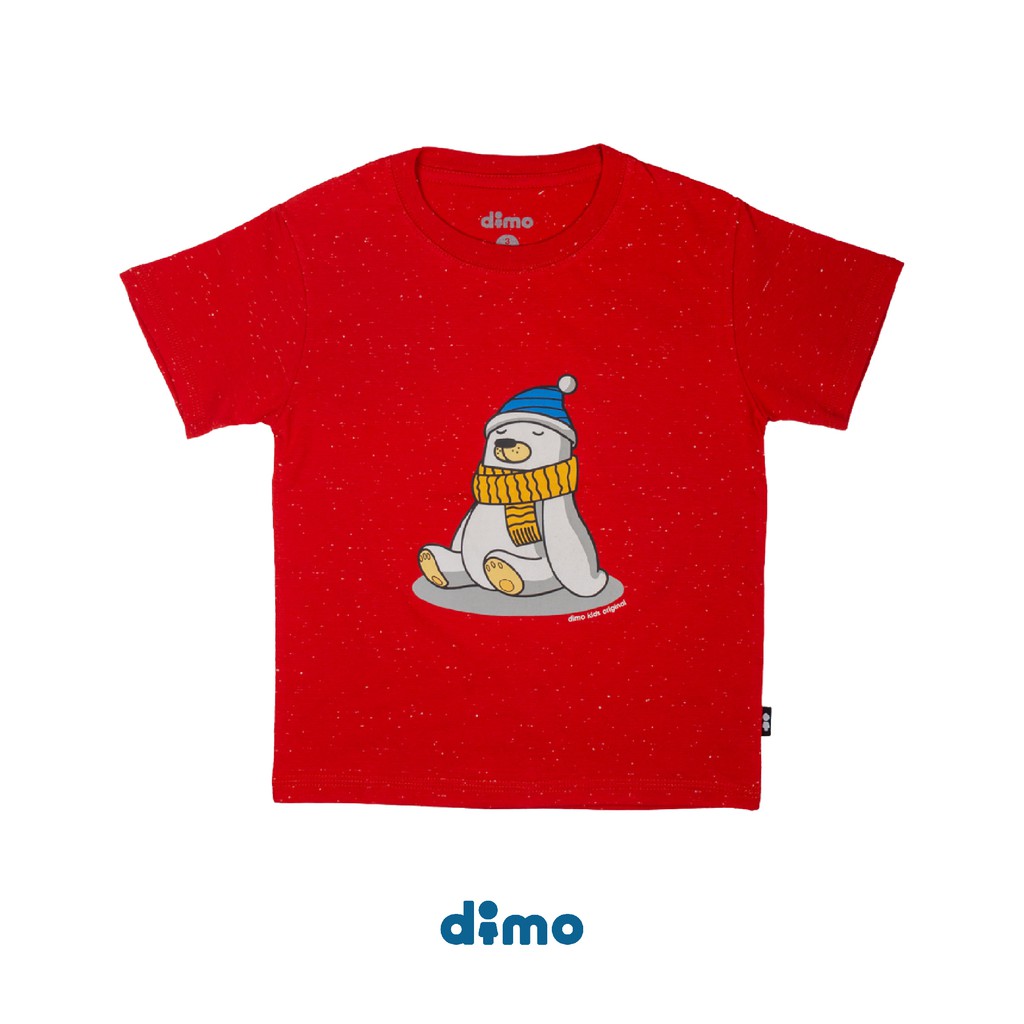 Jual Dimo Kids - Beruang Salju | Baju Distro Anak | Shopee Indonesia