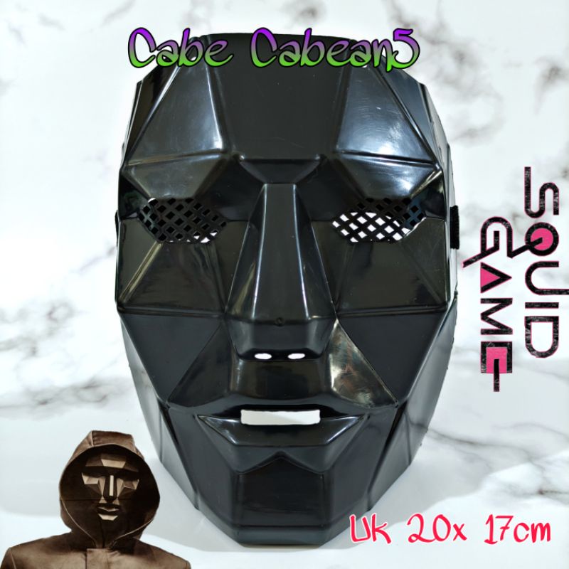 Jual Topeng Squid Game Front Man Mask Cosplay Squidgame Staff Guard ...