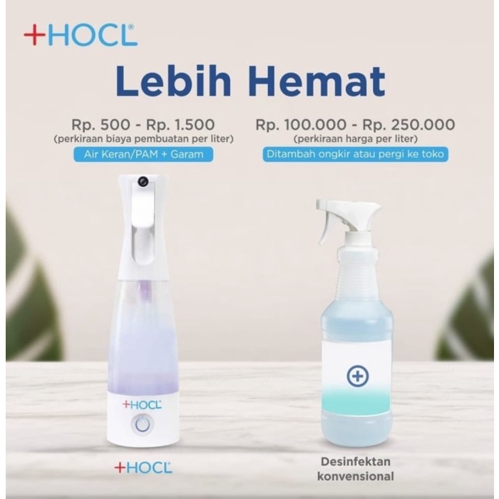 Jual LAINNYA- +HOCL FAMILY DISINFECTANT & SANITIZER WATER GENERATOR ...