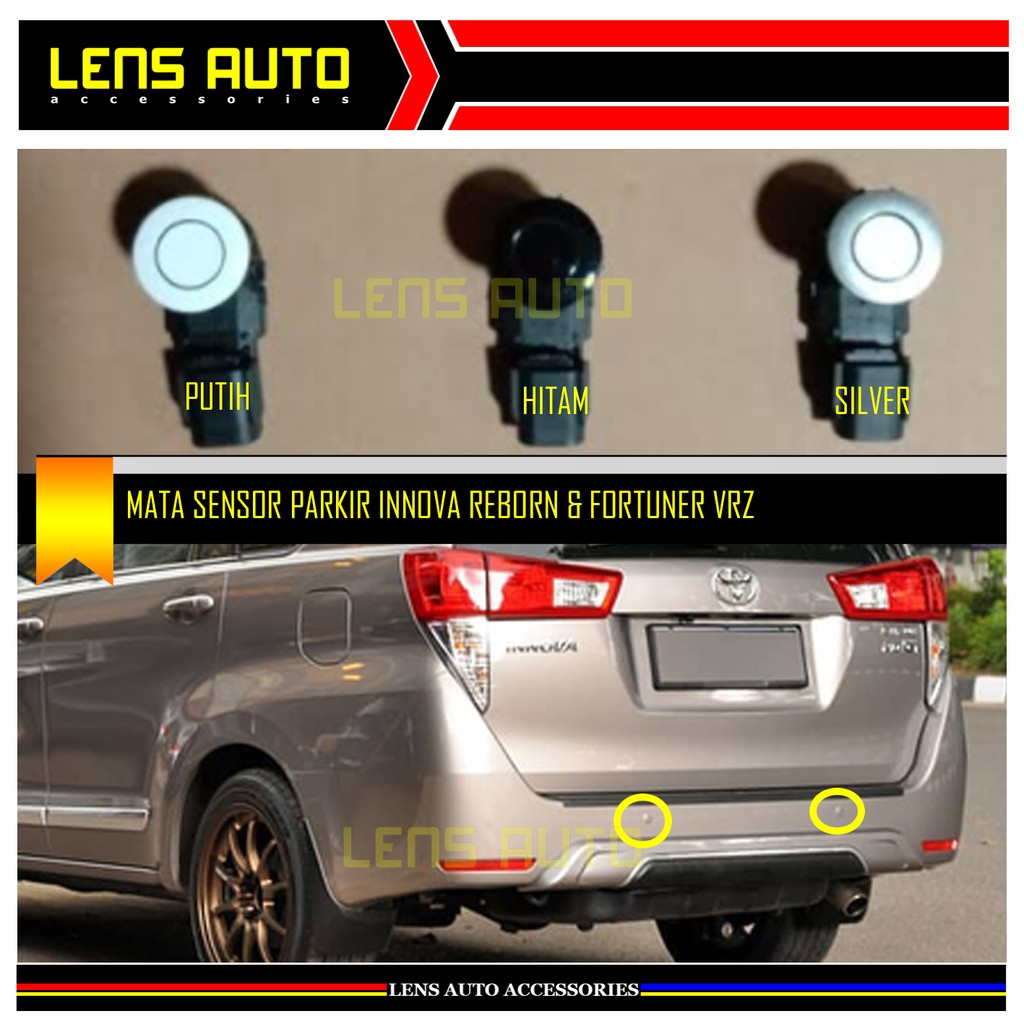 Jual SENSOR PARKIR INNOVA REBORN - SENSOR PARKIR FORTUNER VRZ ORI ...