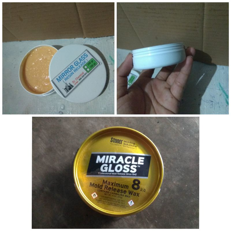 Jual Miracle Gloss / Mirror Glaze / Mirror Glas / Release Mold 50 gram ...