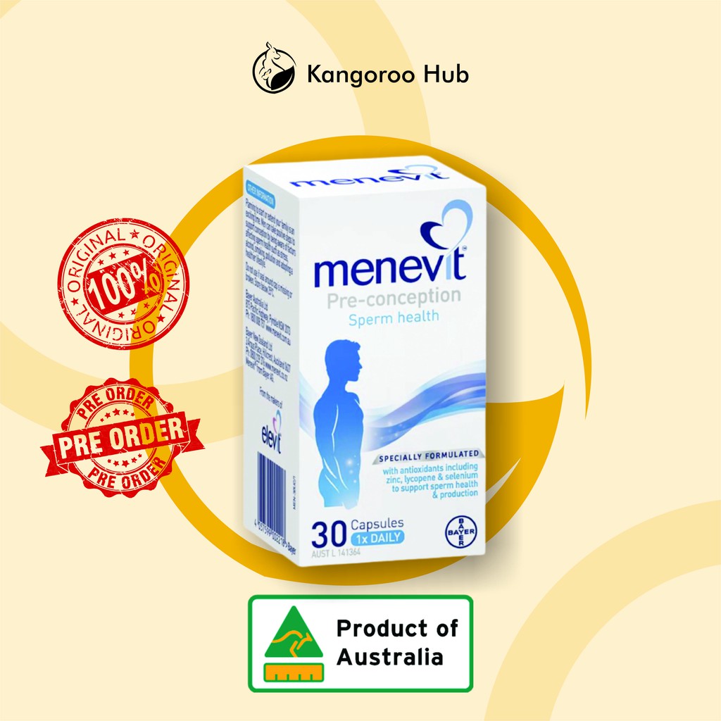 Jual Menevit Health Capsules 30 pak | Shopee Indonesia