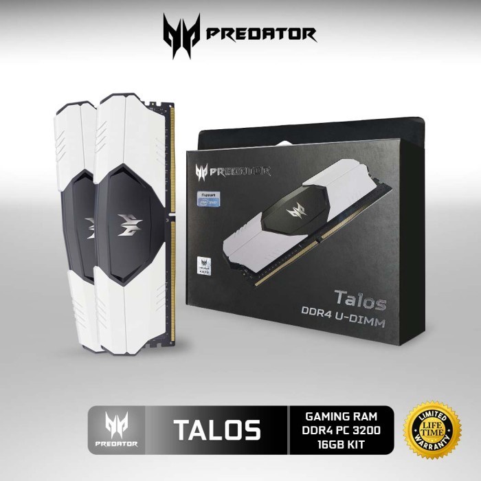 Jual RAM DESKTOP / MEMORY - Acer Predator Talos DDR4 16GB PC3200Mhz ...