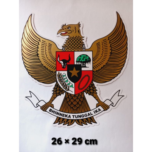 Jual STIKER LAMBANG GARUDA INDONESIA ukuran besar | Shopee Indonesia
