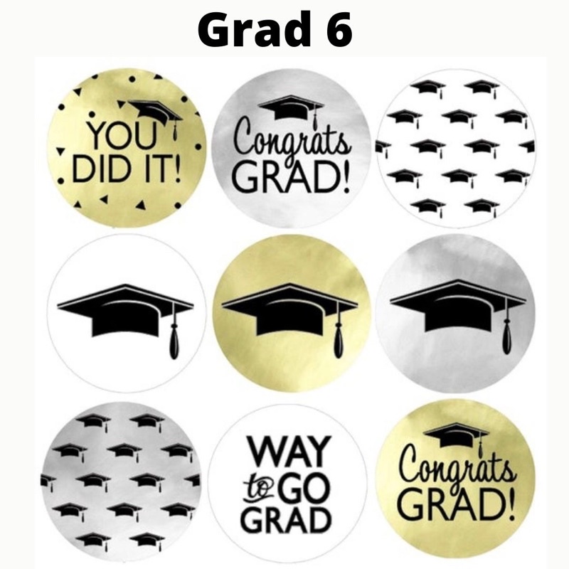 Jual Sticker Graduation Stiker Kelulusan Sticker Wisuda 2022 Aesthetic ...