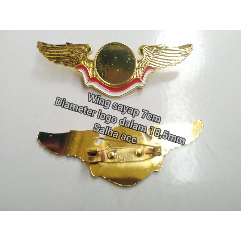 Jual Pin bross pin sayap wing peniti bagus | Shopee Indonesia