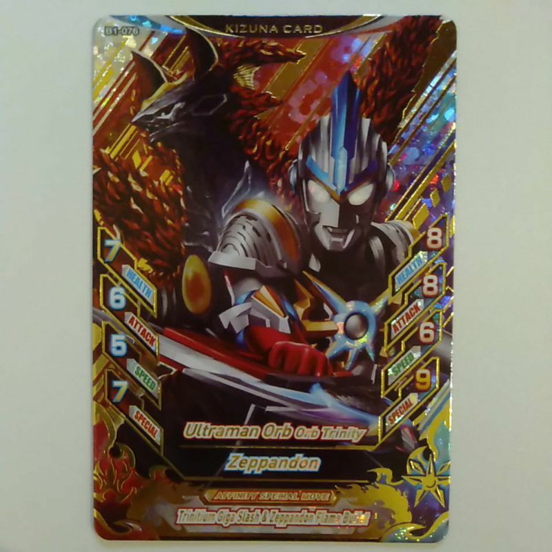 Jual Ultraman Fusion Fight R/B Ver 1 Affinity Ultraman Orb Trinity ...