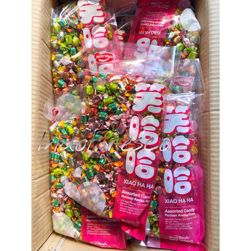 Jual Naraya Xiao Ha ha Assorted Candy- Permen aneka rasa - Berat 100gr ...
