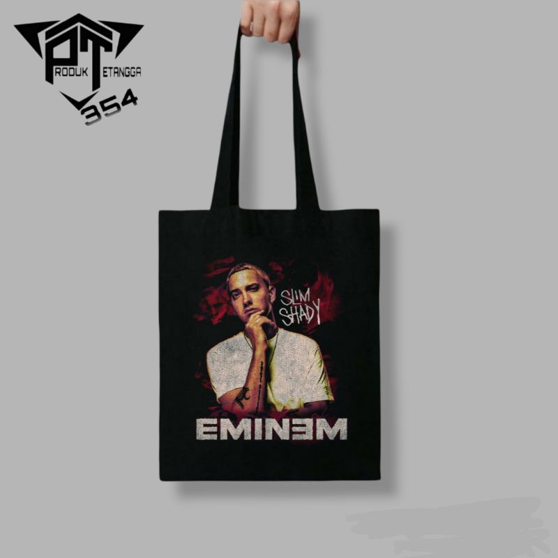 Jual TOTE BAG EMINEM slim shady - TOTEBAG RAPPER - TAS SELEMPANG ...
