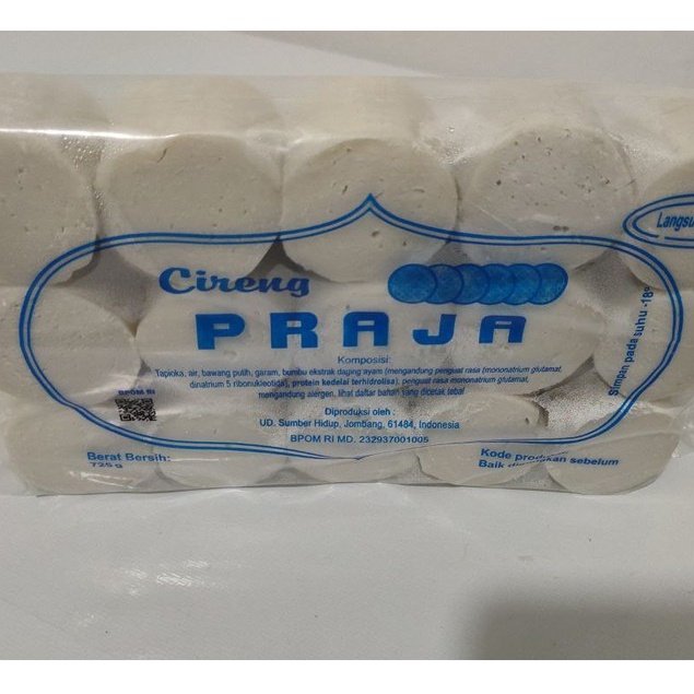 Jual Cireng Praja bentuk koin 725gr isi 105 | Shopee Indonesia