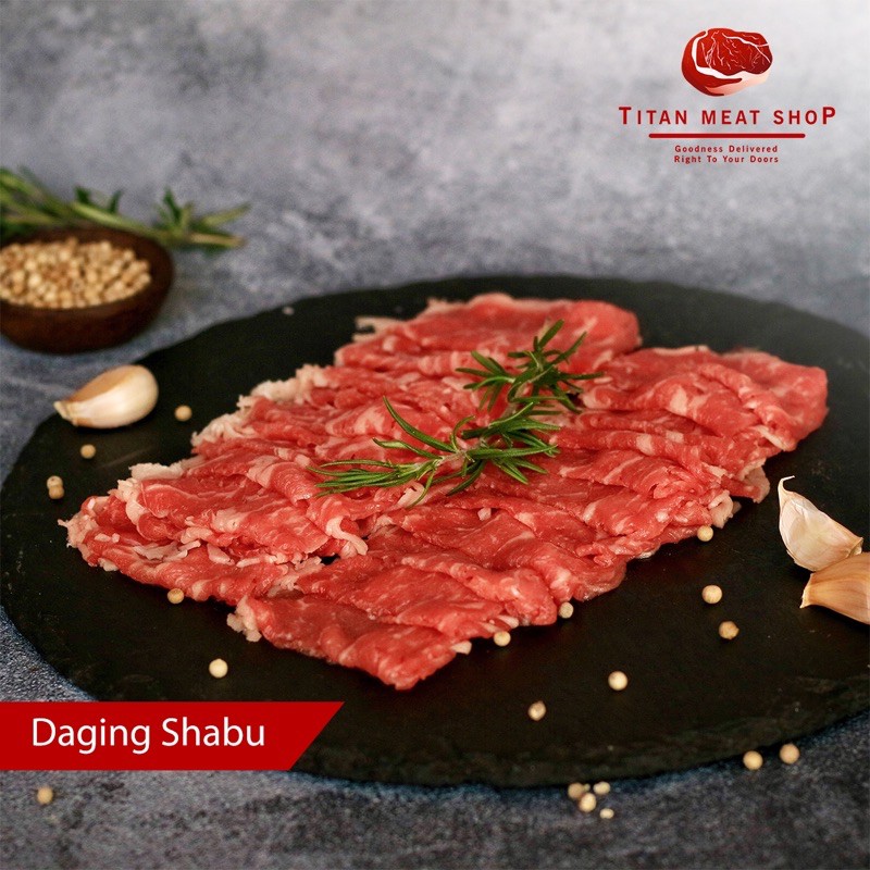 Jual 500 Gram Daging Shabu-shabu, Grill, Premium Beef Slice Import With ...