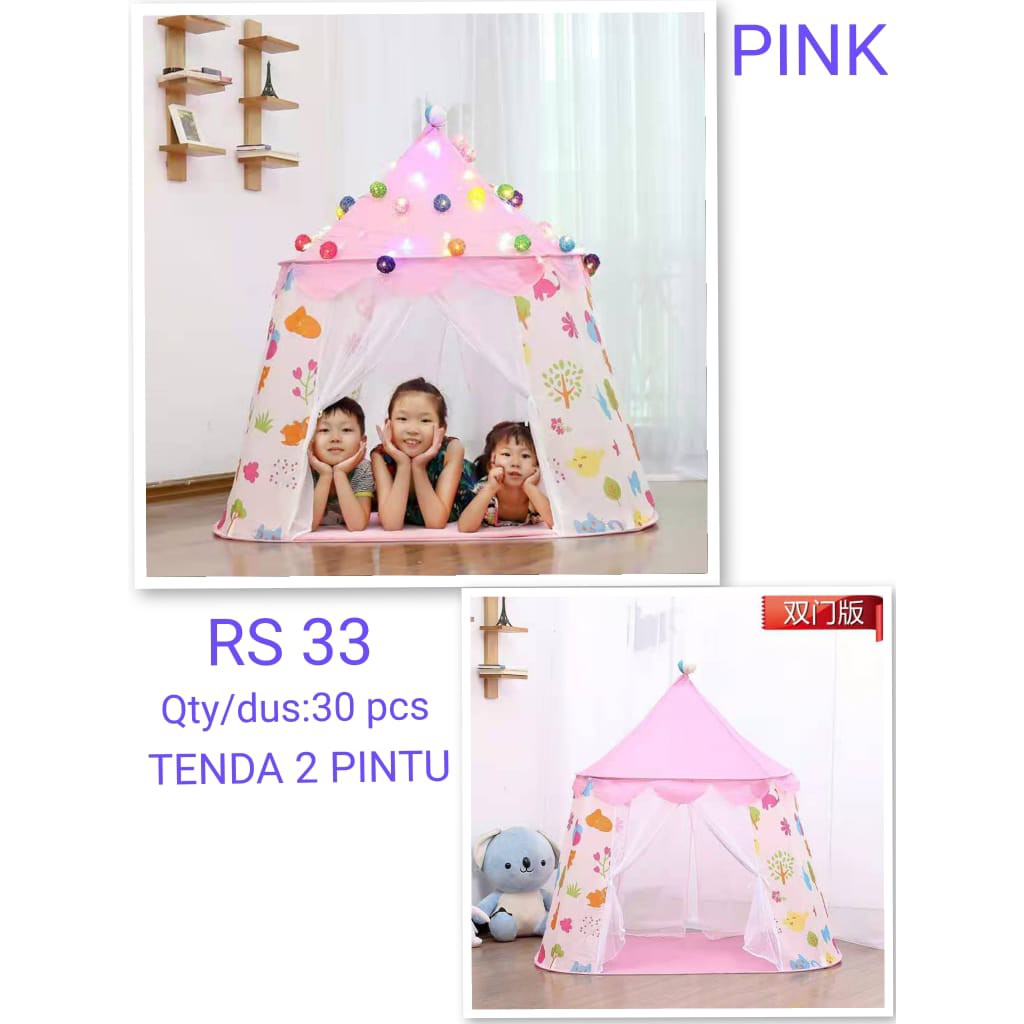 Jual Tenda Bermain Anak Model 2 Pintu / Mainan Anak Tenda 2 Pintu ...