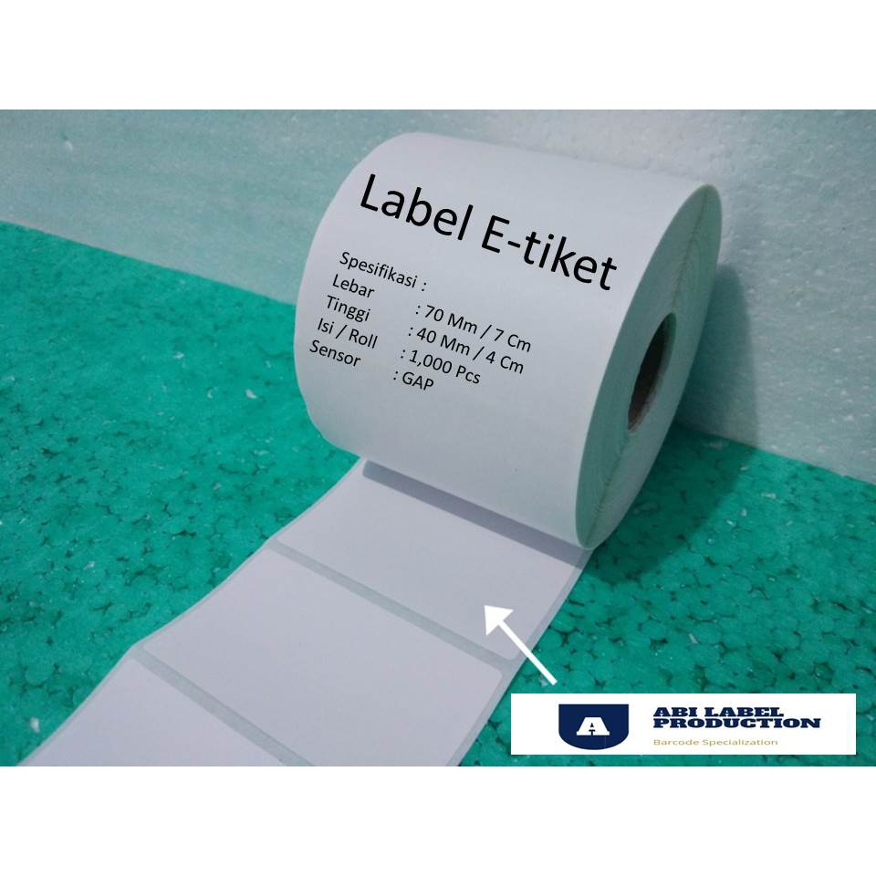 Jual JASA Cetak Label Etiket Obat 70x40 - 70 x 40 Semarang | Shopee ...
