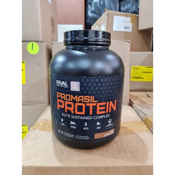 Jual RIVAL nutrition Promasil Protein 5 Lbs Whey Protein Blend Time ...