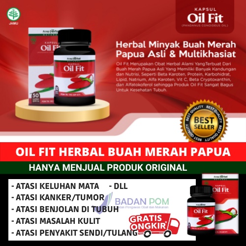 Jual OIL FIT 50 Kapsul - Ekstrak Buah Merah Papua Obat Multikhasiat ...