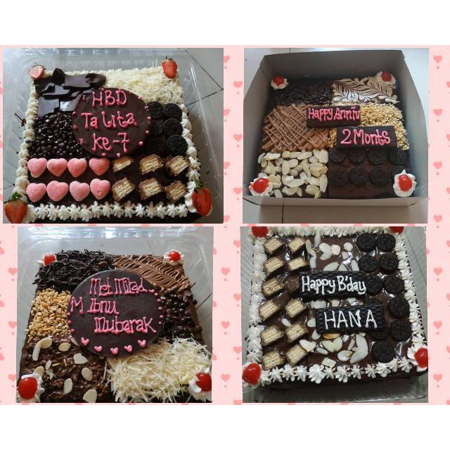 Jual Kue ultah Enak brownies | Shopee Indonesia