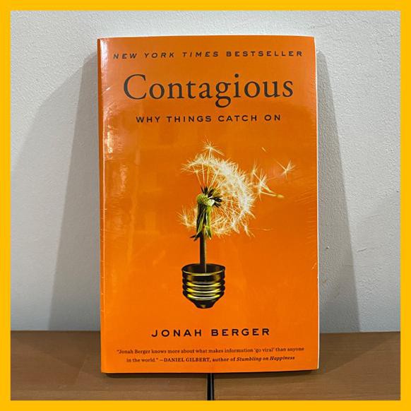 Jual Buku Import Contagious By Jonah Berger (Original Paperback ...