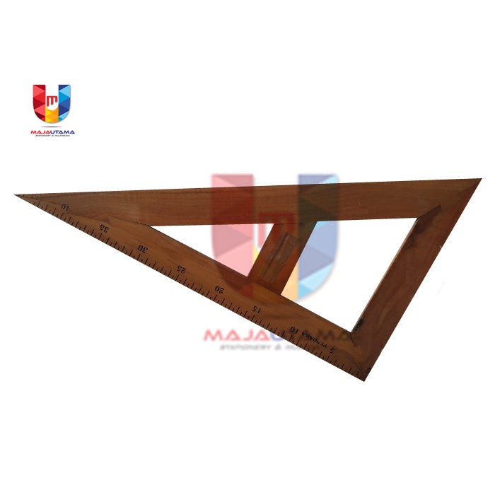 Jual Penggaris Segitiga Siku-Siku bahan kayu Untuk Praktek Sekolah ...
