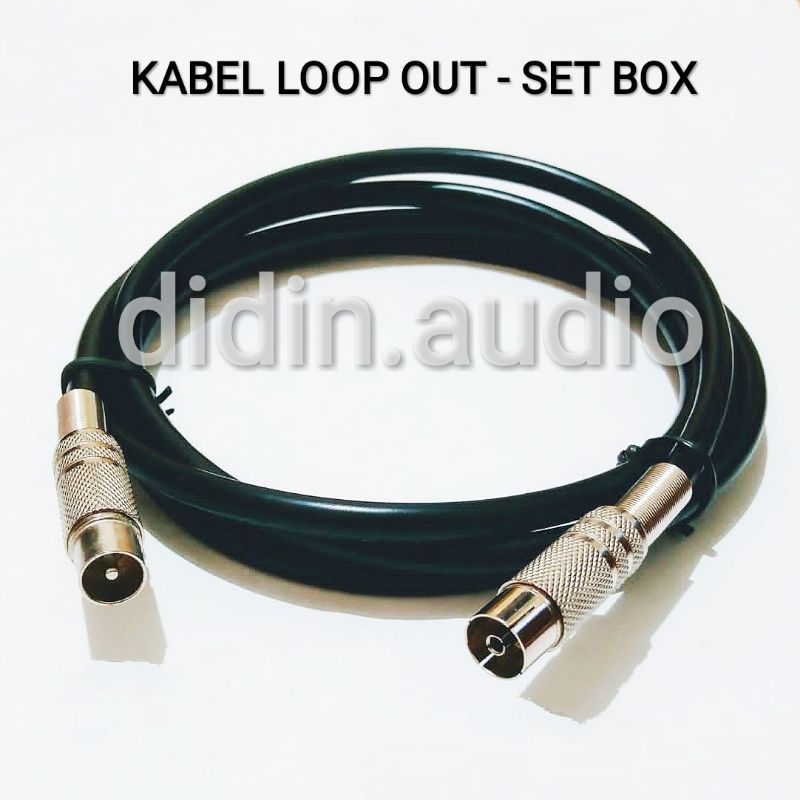 Jual Kabel Loop Out Set Box Kabel Antena Extension Male to female 0.5 ...