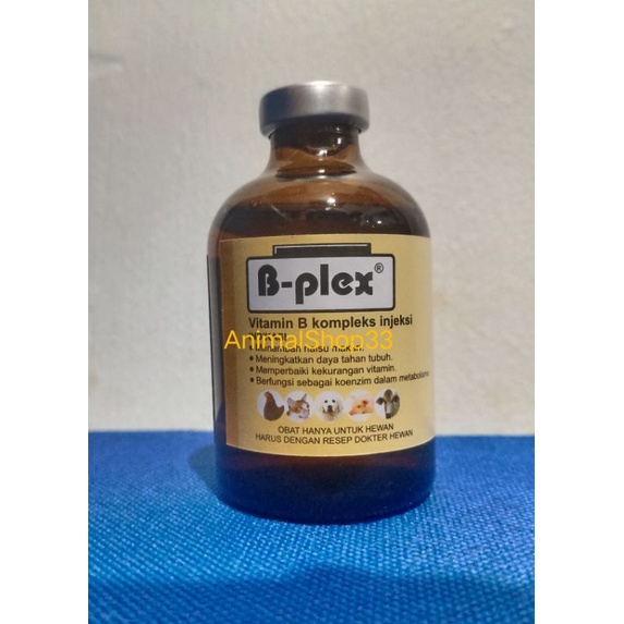 Jual Vitamin Injeksi B komplek B compex B-PLEX 100ml dan 50ml | Shopee ...