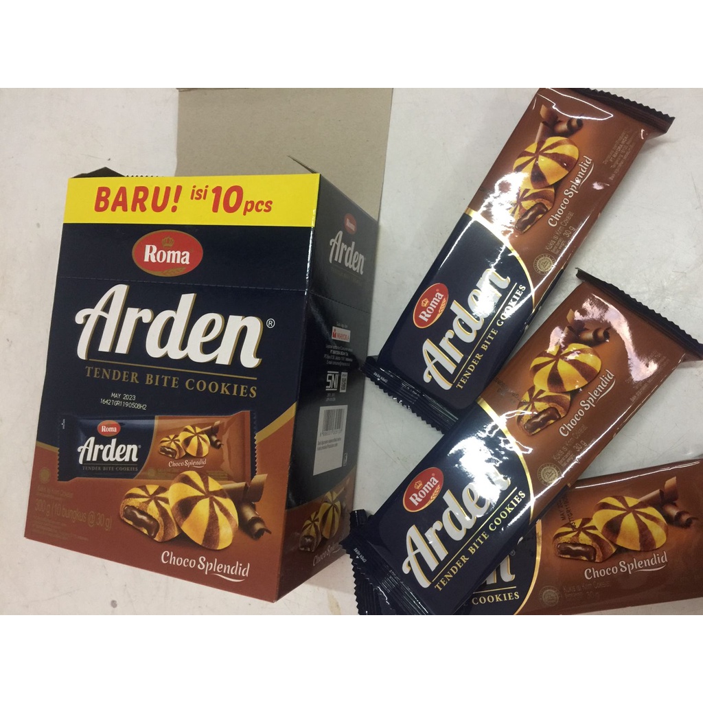 Jual Roma Arden Tender Bite Cookies Kukis isi Krim - Pilih Varian Rasa ...